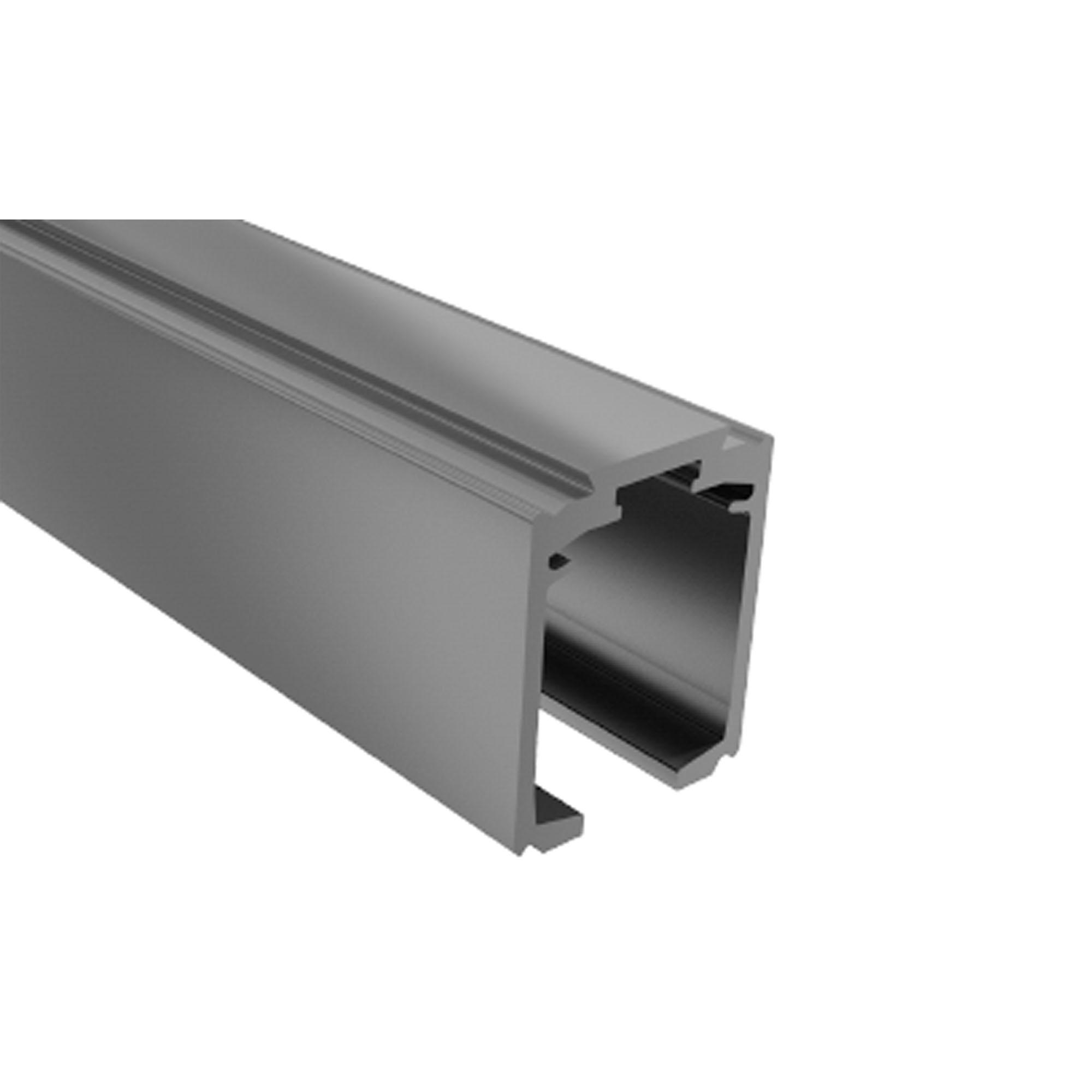 Trilho Alumínio Superior RM-003 RO 82 Rometal - 6 Metros - Rometal - GMAD