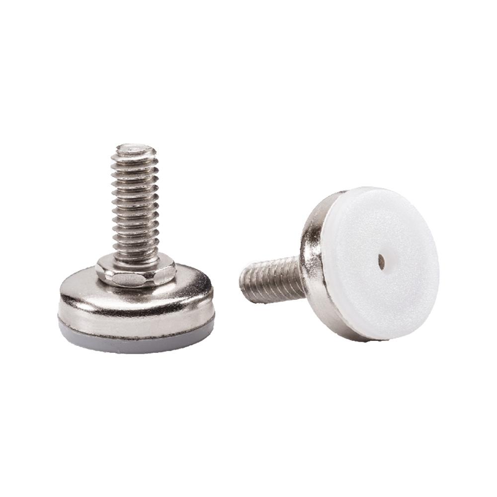 Sapata Niveladora Niquelada 31mm 5/16" - Sas Plastic - GMAD